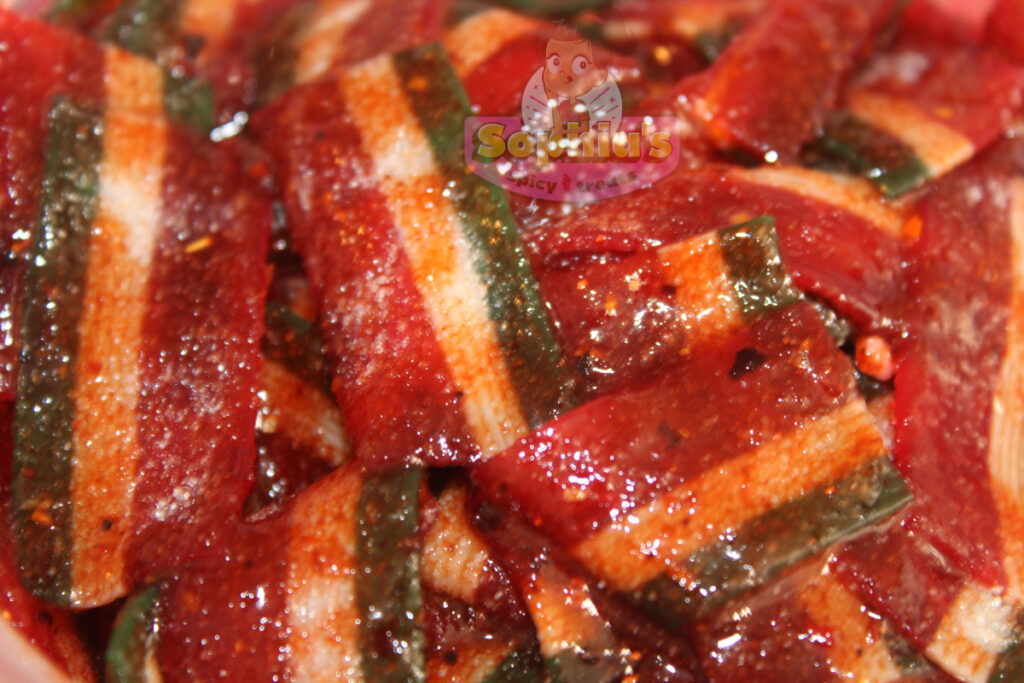 Chamoy Watermelon Sour Belts | Sophia's Spicy Treats