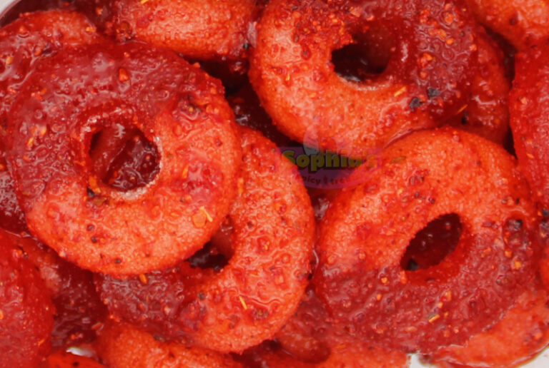 Chamoy Watermelon Rings | Sophia's Spicy Treats